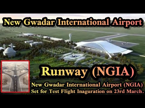 New Gwadar International Airport 🛫 Runway Latest Video. 💚🇵🇰 (March 2023) #BreakingNews #travel