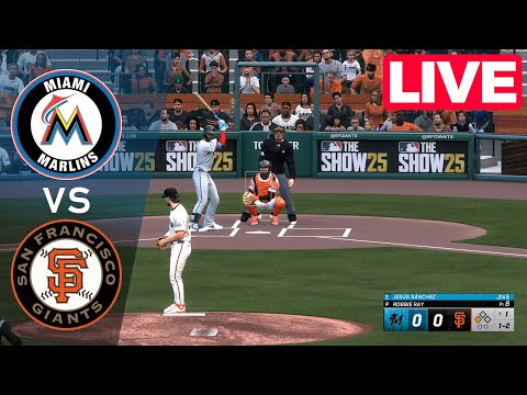 MLB LIVE🔴 San Francisco Giants vs Miami Marlins - Jun 24, 2025 | Full Game MLB 2025 EN VIVO