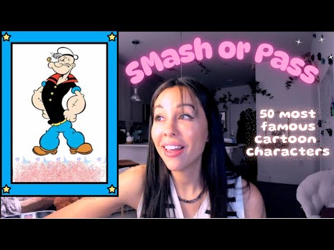 Smash or Pass: Ranking the 50 Most Famous Cartoon Characters! ππ₯
