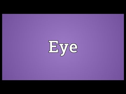 Eye Meaning