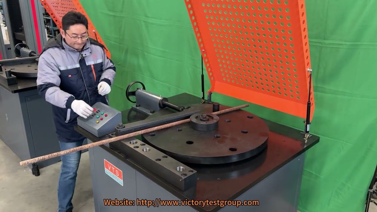 GW 40B and GW 50B Rebar Bending and Rebending Testing Machine