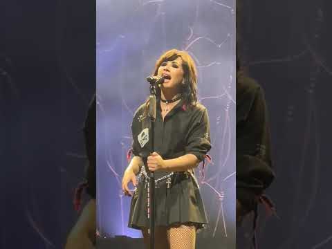 Demi Lovato performing "Skyscraper" (today) #demilovato #holyfvcktour