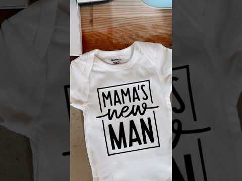 Letās make a baby onesie! #shorts #viral #diy #diycraft #craft #cricut #etsyshop #cricutmade