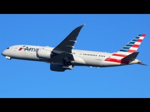 American Airlines Boeing 787-8 Dallas to San Francisco