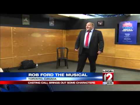 Casting call for Rob Ford the Musical