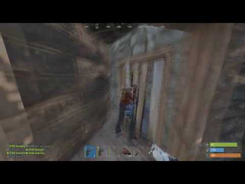 guessing door code on rust