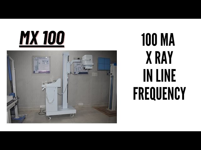 Portable X Ray Machine - STARNUKE MX100 AERB Approved with Wireless DR Manufacturer from Jaipur