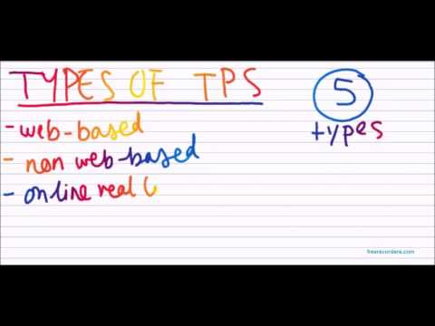 Types of TPS