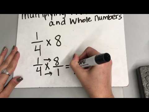 Multiplying Fractions and Whole Numbers