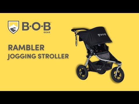 How to Use the BOB Gear Rambler Jogging Stroller