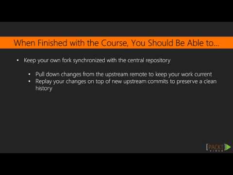 Learn Learning Git Tutorial The Course Overview | packtpub com - Mind Luster