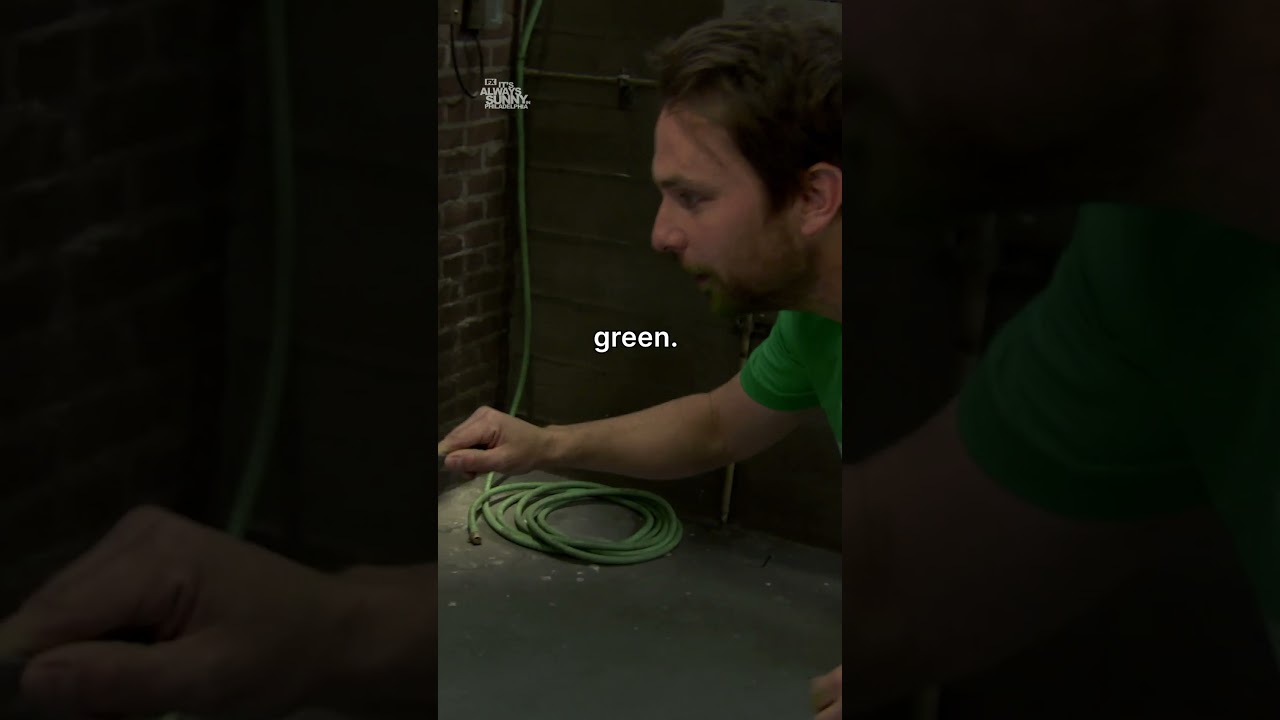 Exactly how it looks, that's how it is #AlwaysSunny #CharlieDay
