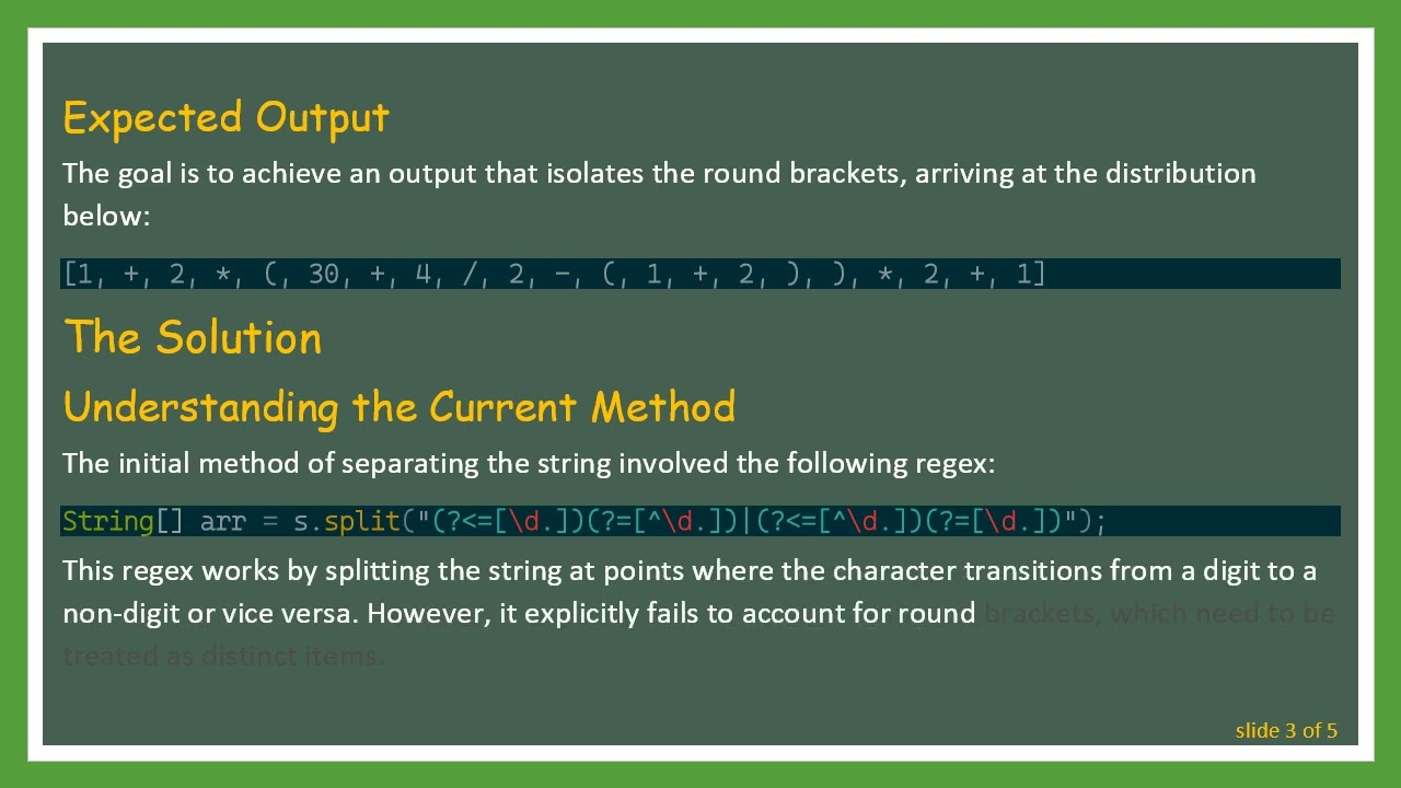 How to Split Strings with Round Brackets in Java