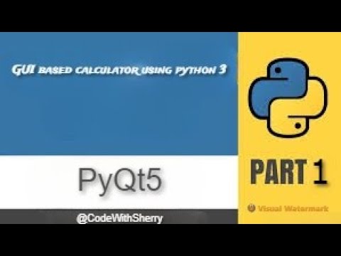 Python GUI Programming Tutorial in Hindi #1 With PyQt5 Using Qt ...