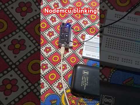 Nodemcu/ Esp8266 blinking led project #esp8266 #automation #simpleproject #esp32project #arduino #co