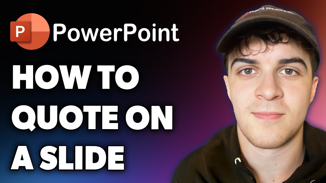 How to Quote on a Powerpoint Slide (Full 2024 Guide)