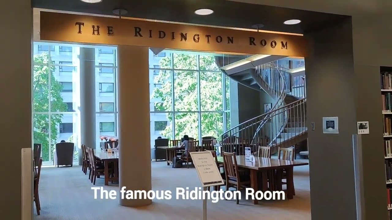 UBC Library - The famous Ridington Room