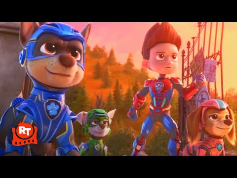 PAW Patrol: The Mighty Movie (2023) - PAW Patrol vs. Victoria Vance Scene | Movieclips