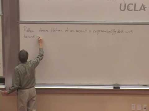 Probability for Life Science, Lecture 18, Math 3C, UCLA