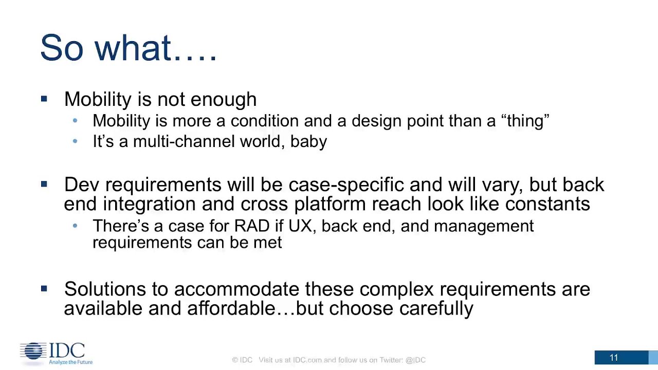 Future Proofing Mobile Application Development