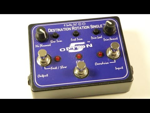 Option 5 Destination Rotation Single Leslie Rotary Effect | Reverb