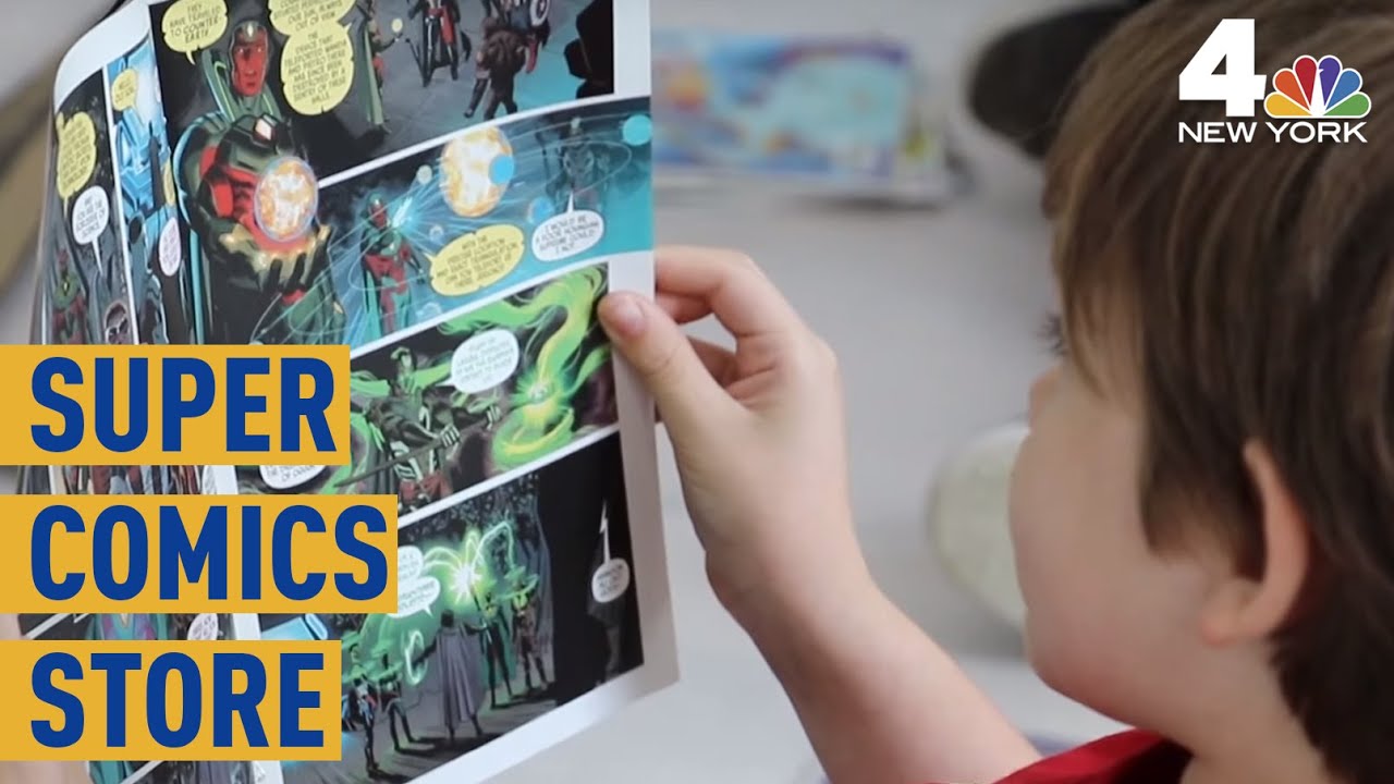 Kids Get A Deep Dive In Comic Books At Brooklyns "Loot" | Nbc New York ...