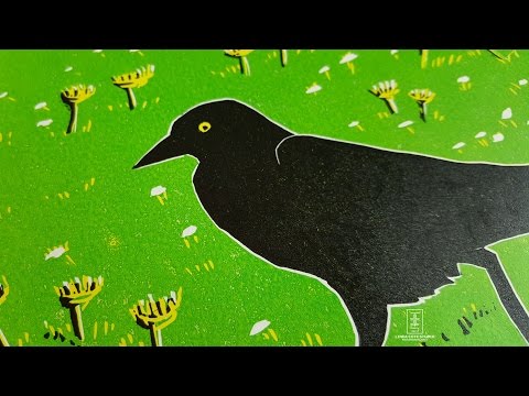 Grackle Print Final Layer (Part 3/3) - LINDA COTE STUDIO