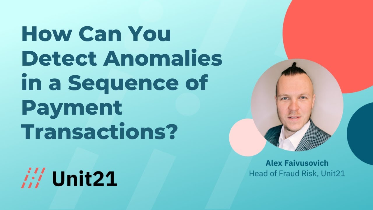 How to Detect Anomalies in a Sequence of Payment Transactions