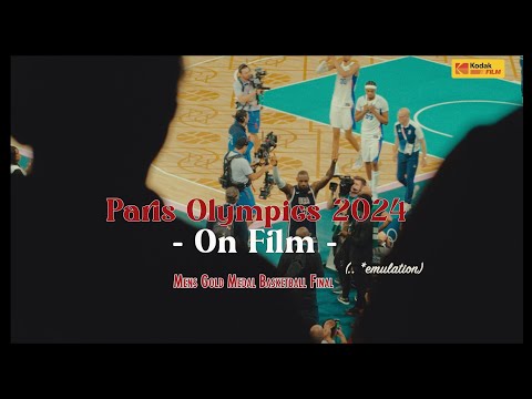 Paris Olympics 2024 - Blackmagic Cinema Camera 6K Full Frame Mens Gold Medal Basketball Final Test