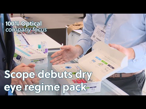 Scope debuts dry eye regime pack - 100% Optical company focus