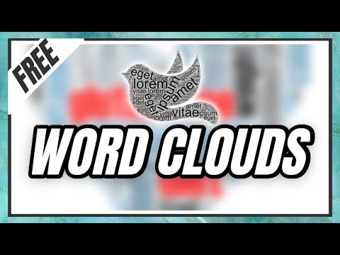Word Cloud Generator | Using Canva for Word Shape Clouds