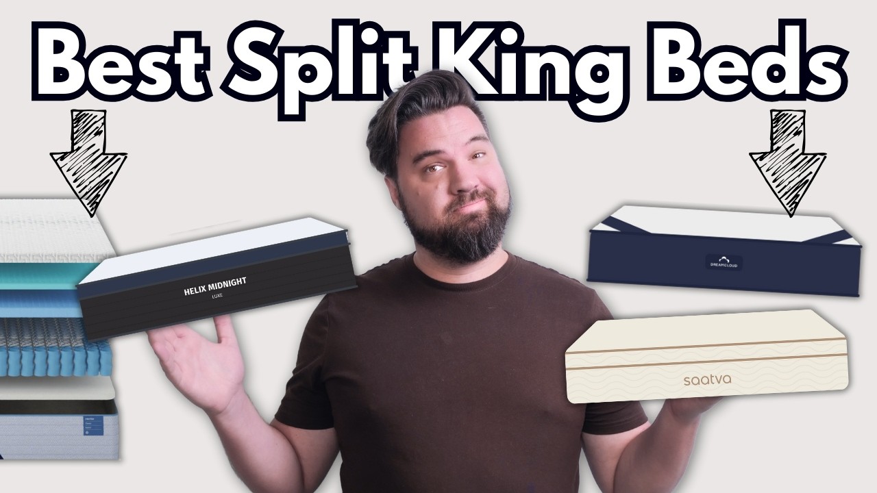 Best Split King Mattress 2025 - My Top 6 Picks!