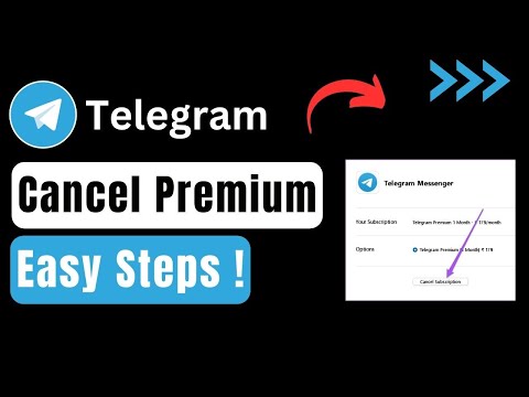 How To Cancel Telegram Premium !