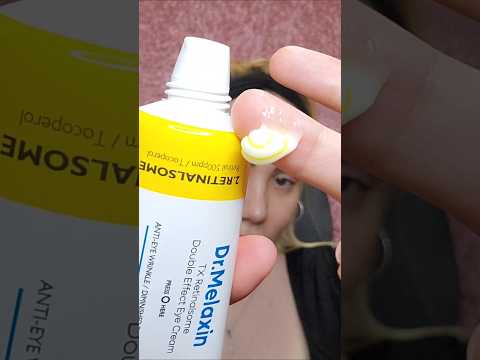 Dr. Melaxin Retinalsome Double Effect Eye Cream Review #eyecream #drmelaxin #koreanskincare