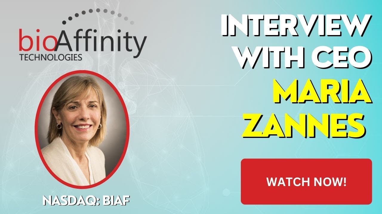 bioAffinity Technologies (NASDAQ: BIAF): Detecting Early-Stage Lung ...