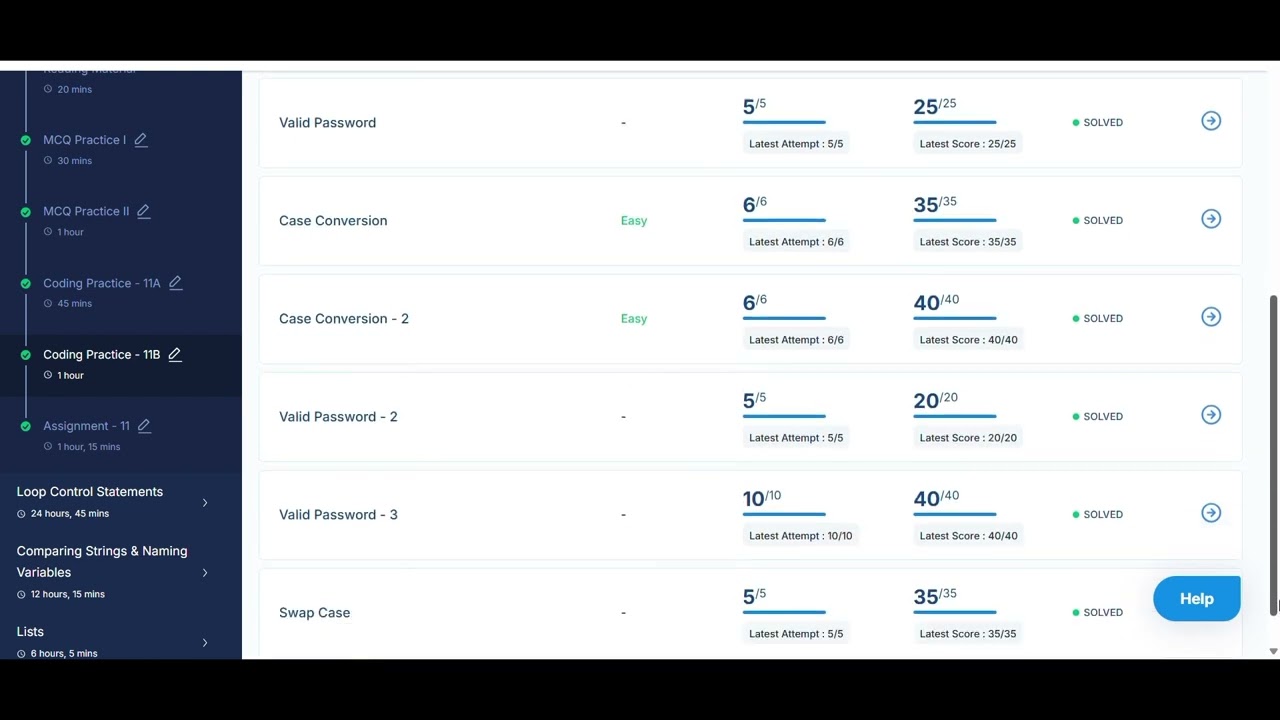 Python | Coding Practice-11B | Loops | NxtWave | CCBP4.0