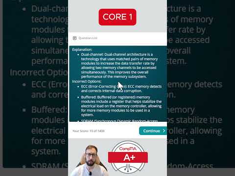 CompTIA A + Core 1 Practice Exam Questions #comptia #comptiaa