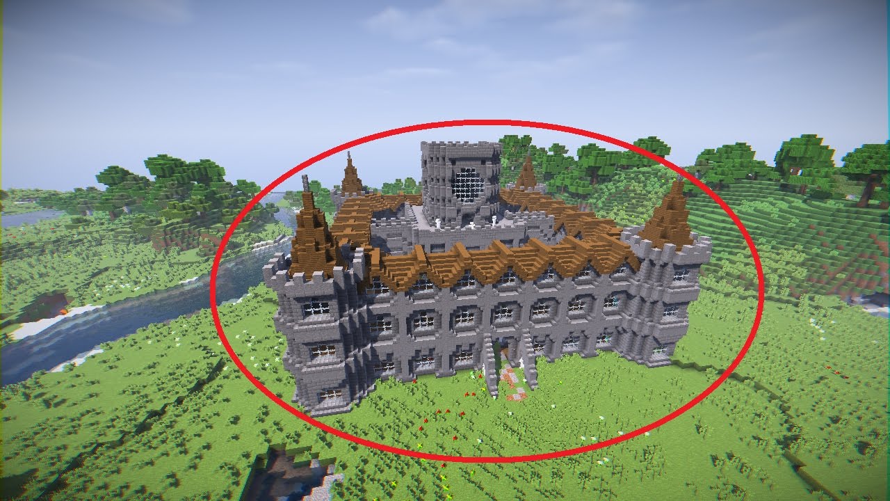 Epic Minecraft Castle Timelapse