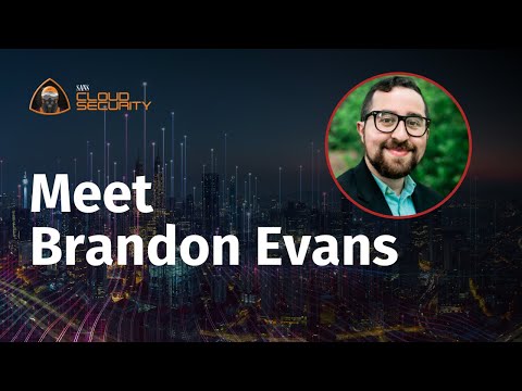 Get to Know Brandon Evans, SANS Certified Instructor, Lead Author of SANS SEC510