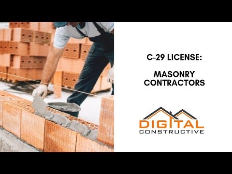How To Get Your C-29 Mason License In California! - The Essential Step By Step Guide to The CSLB!