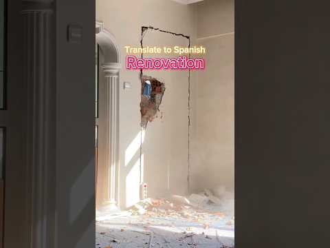 RENOVATION Definition to SPANISH | Customer Service
