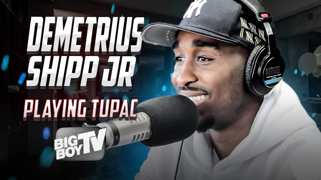 Demetrius Shipp Jr. Interview on Playing Tupac Shakur - Video