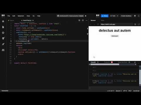 Learn React Tutorial 42 React Hooks | useEffect | React useEffect hook with Code Example - Mind ...