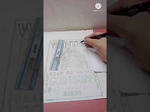 Drawing God Usopp