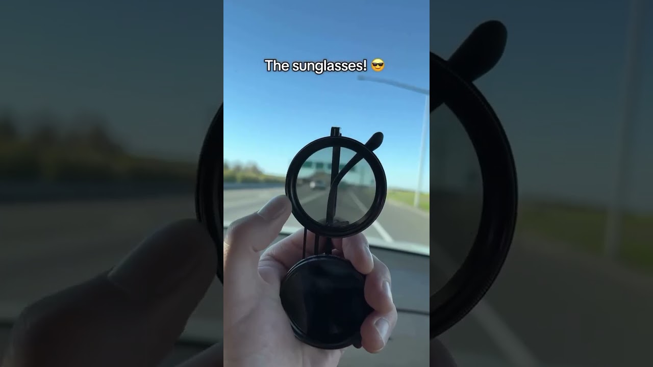 No More Blur! Driver's Essential: VariLuxOptics Adjustable Sunglasses #fashioneyewear