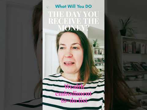 Write Your To-Do List for When the Money Comes | Money Manifestation Exercise #shorts
