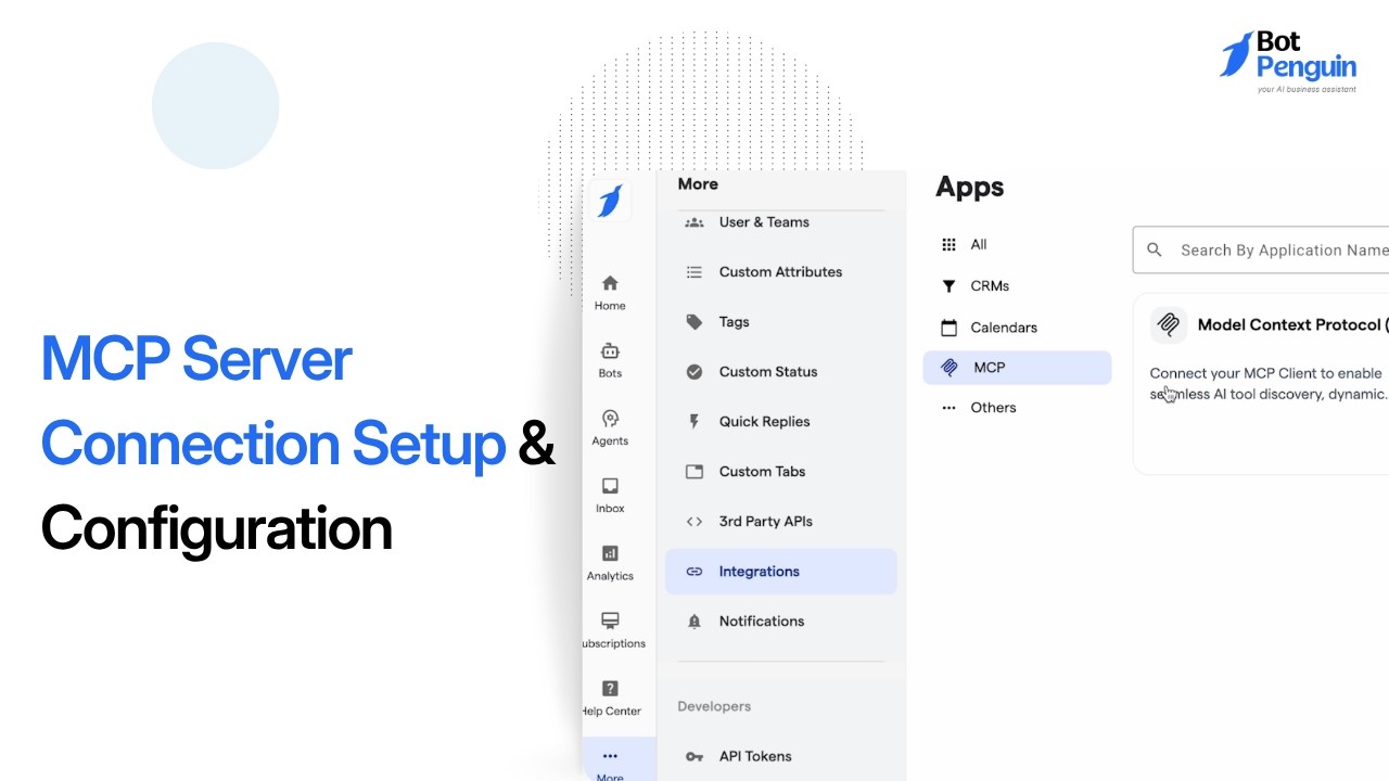 MCP Server Connection Setup & Configuration || Connect External MCP Servers || BotPenguin
