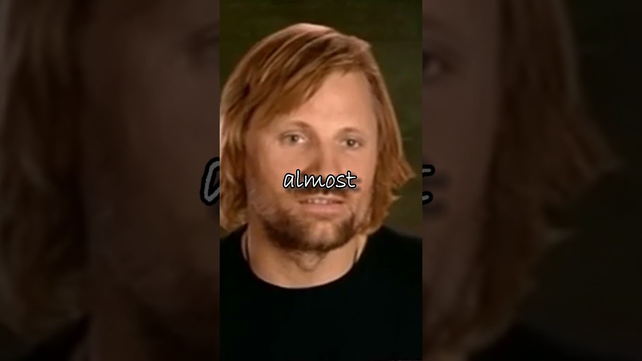 Viggo Mortensen almost died during this scene... #shorts #aragorn #lordoftherings #viggomortensen