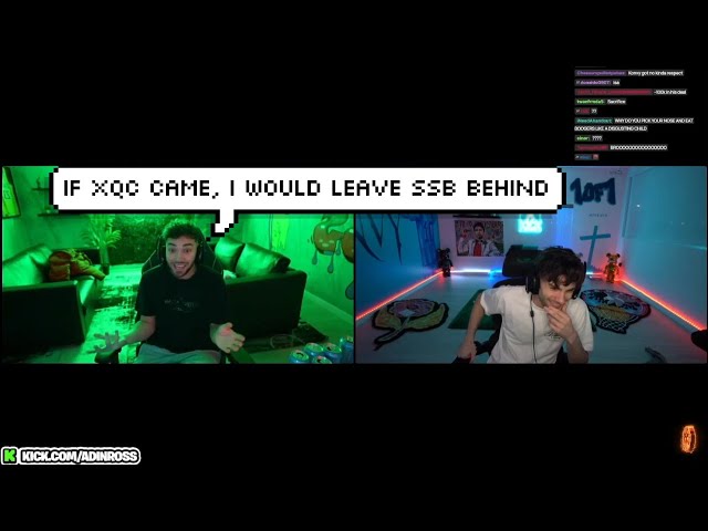 "Bro never stops glazing xQc" - Fans react as Adin Ross says he would ...