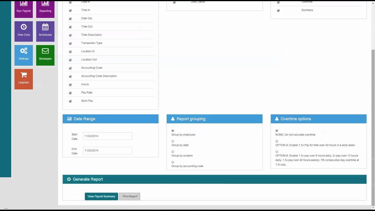 CKZ Time Clock Online v2.0 Overview